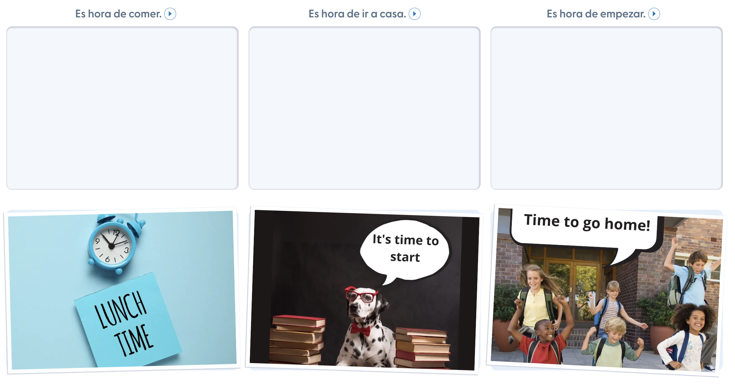 Common Classroom Phrases – Spanish Story