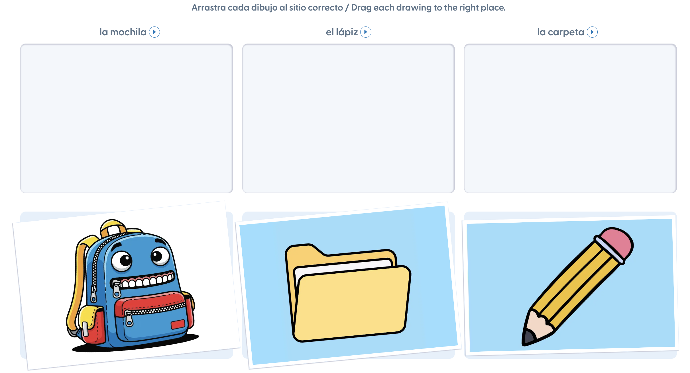 School Supplies, Class Objects, School Subjects