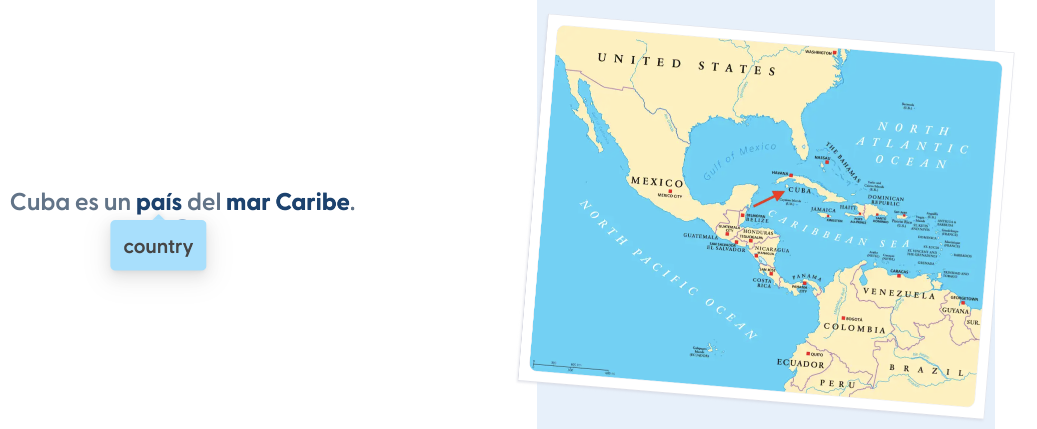 Cuba, Spanish for middle school, explore culture