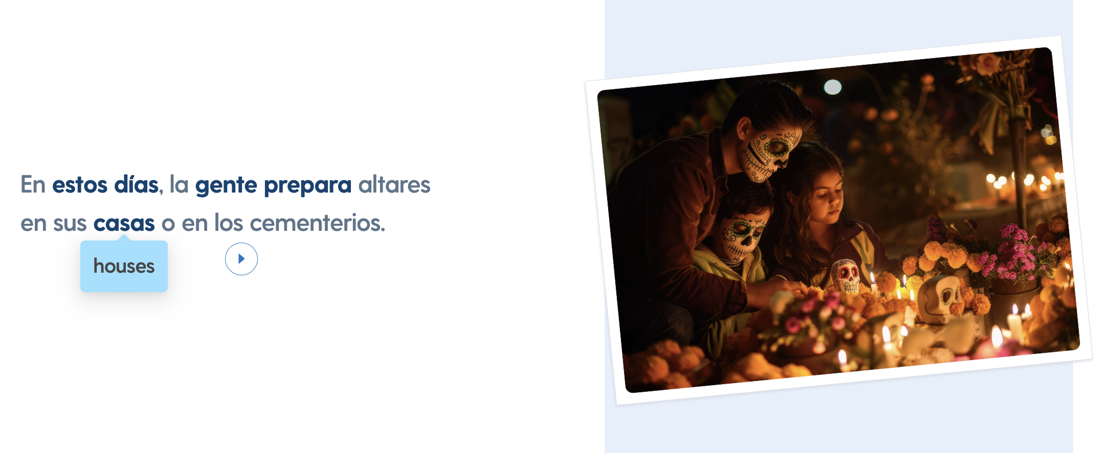 Day of the Dead – Spanish Story with Comprehension Questions